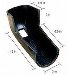 Cuestix Large Pool Table Rubber Gulley Boot (set of six)