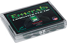 Tiger Emerald Laminated Leather Layered Cue Tip Box Of 24 20 Off